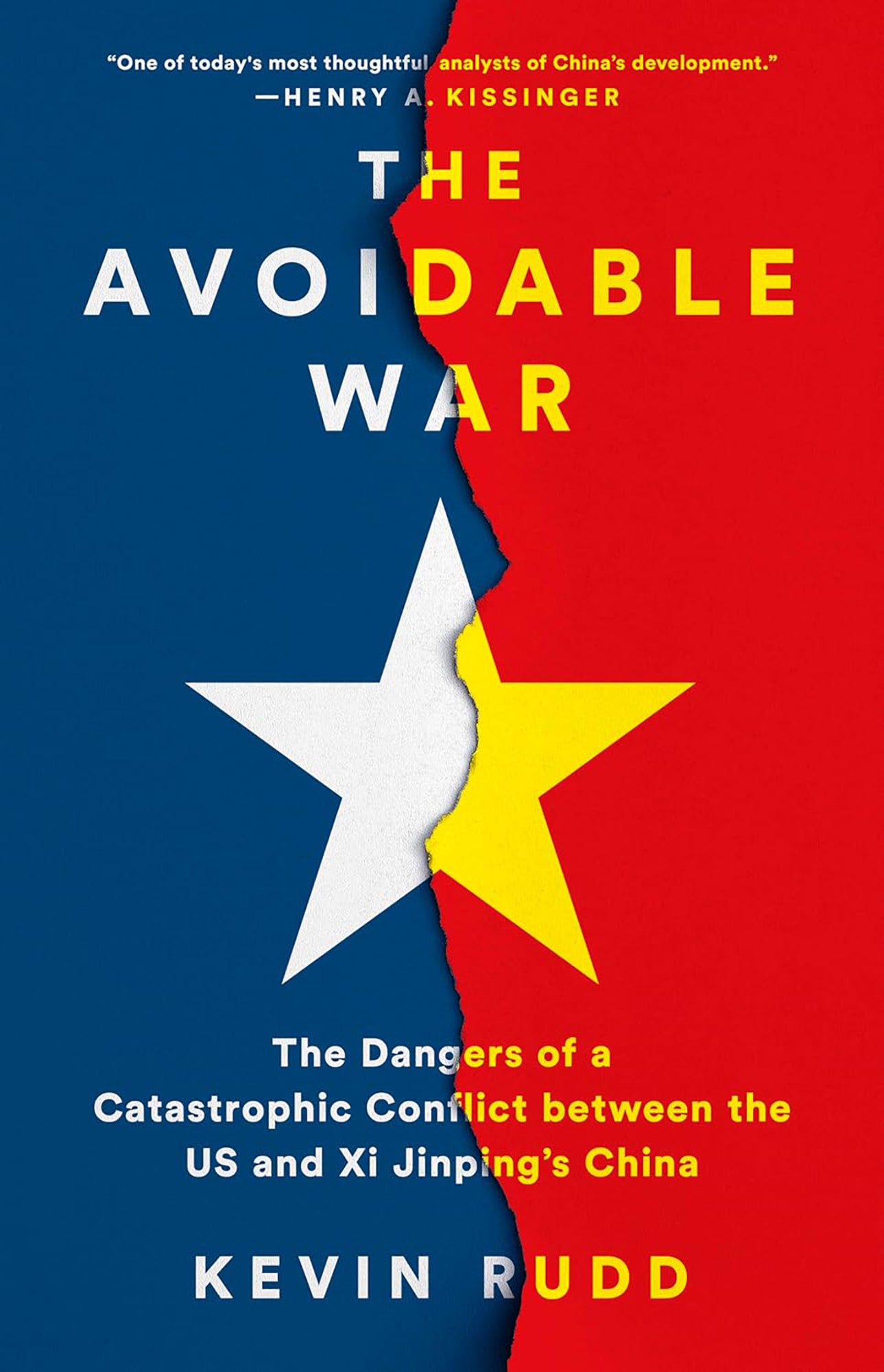 The Avoidable War by Kevin Rudd - US-China Relations and Global Conflict Analysis – Byrrd Books