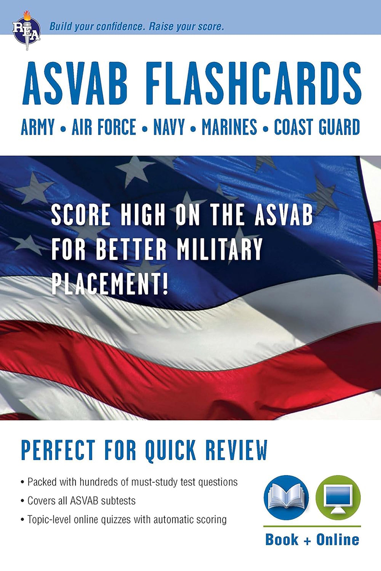 ASVAB Flashcards for Military Test Preparation - Book & Online Quizzes ...