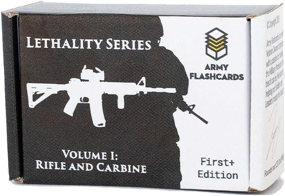 Lethality Series Volume I: Rifle and Carbine Flashcards - First Edition ...